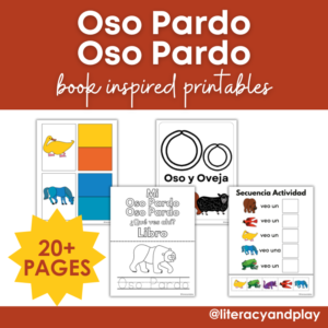 Oso Pardo Oso Pardo Actividades - Literacy & Play