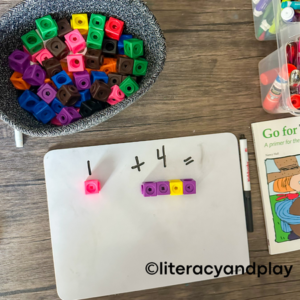 Play-Based Addition Activities for a 5-year-old - Literacy & Play