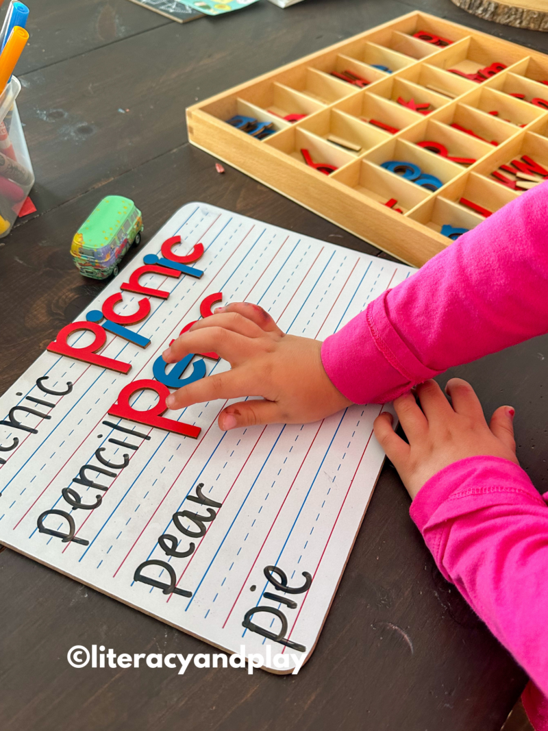 How To Teach Pre-K Homeschool - Literacy & Play