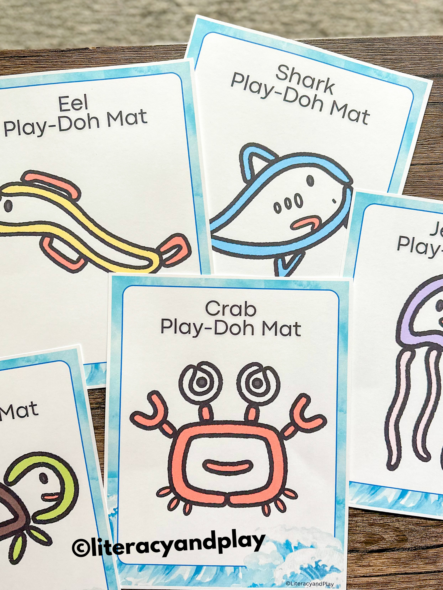 Fun Ocean Preschool Activities - Literacy & Play