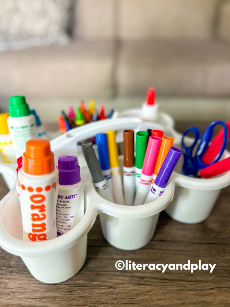 16 Must Have Preschool Homeschool Supplies - Literacy & Play