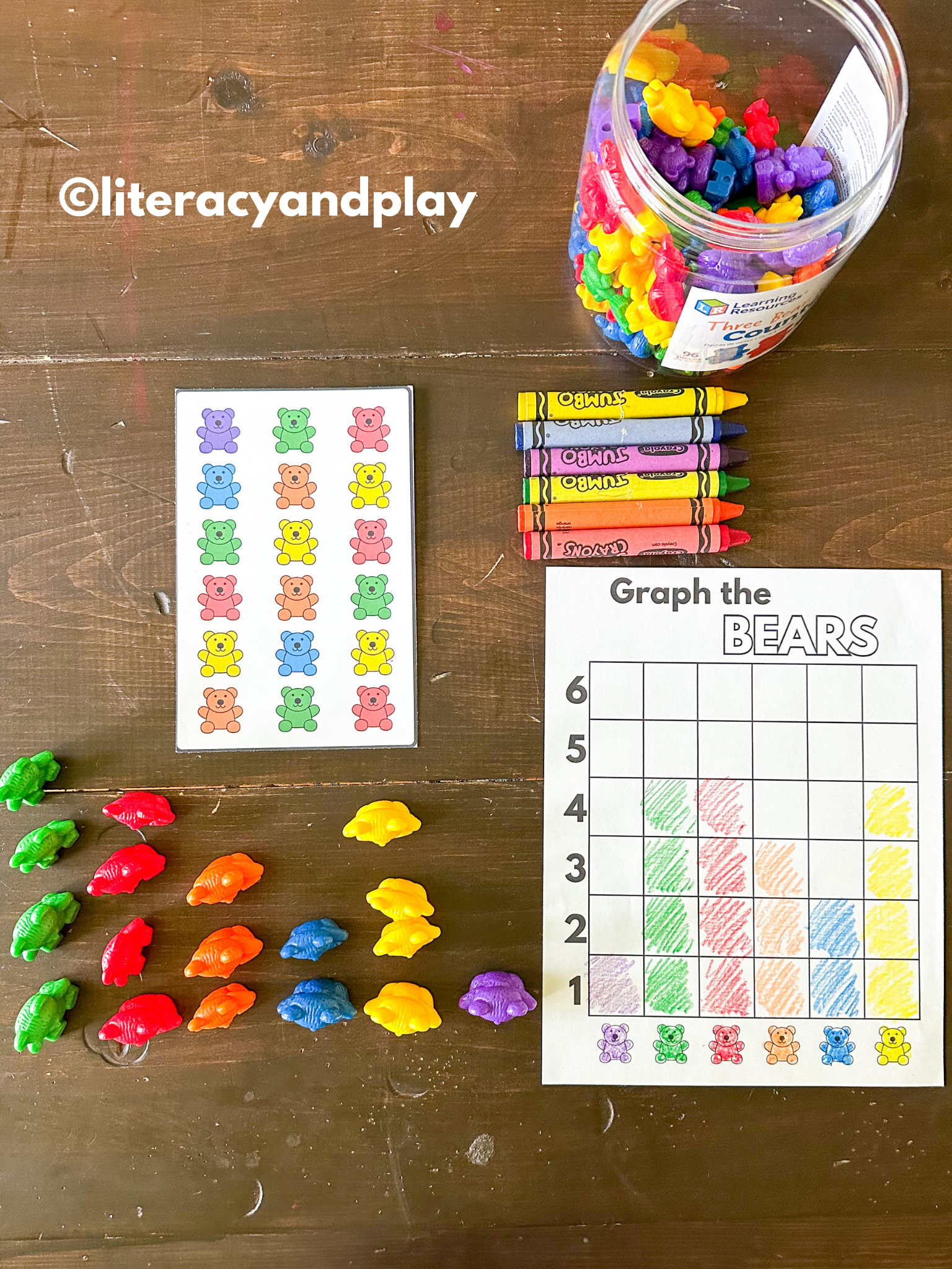 Engaging Counting Bear Activities for Preschool, Pre-K, and Kinder ...