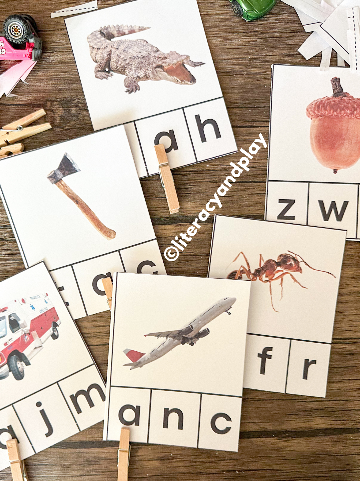 Letter A Learning Activities - Literacy & Play
