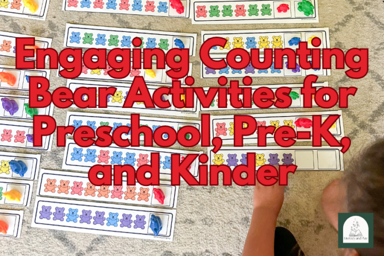 Engaging Counting Bear Activities for Preschool, Pre-K, and Kinder ...