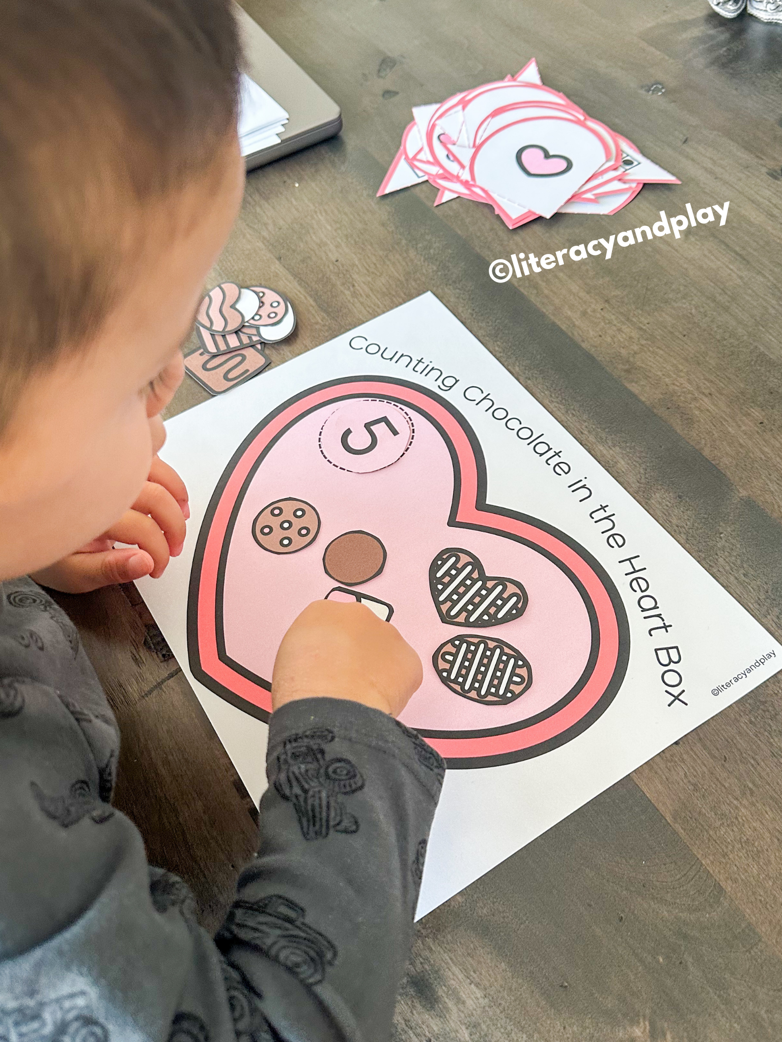 Fun Valentine's Day Homeschool Activities - Literacy & Play